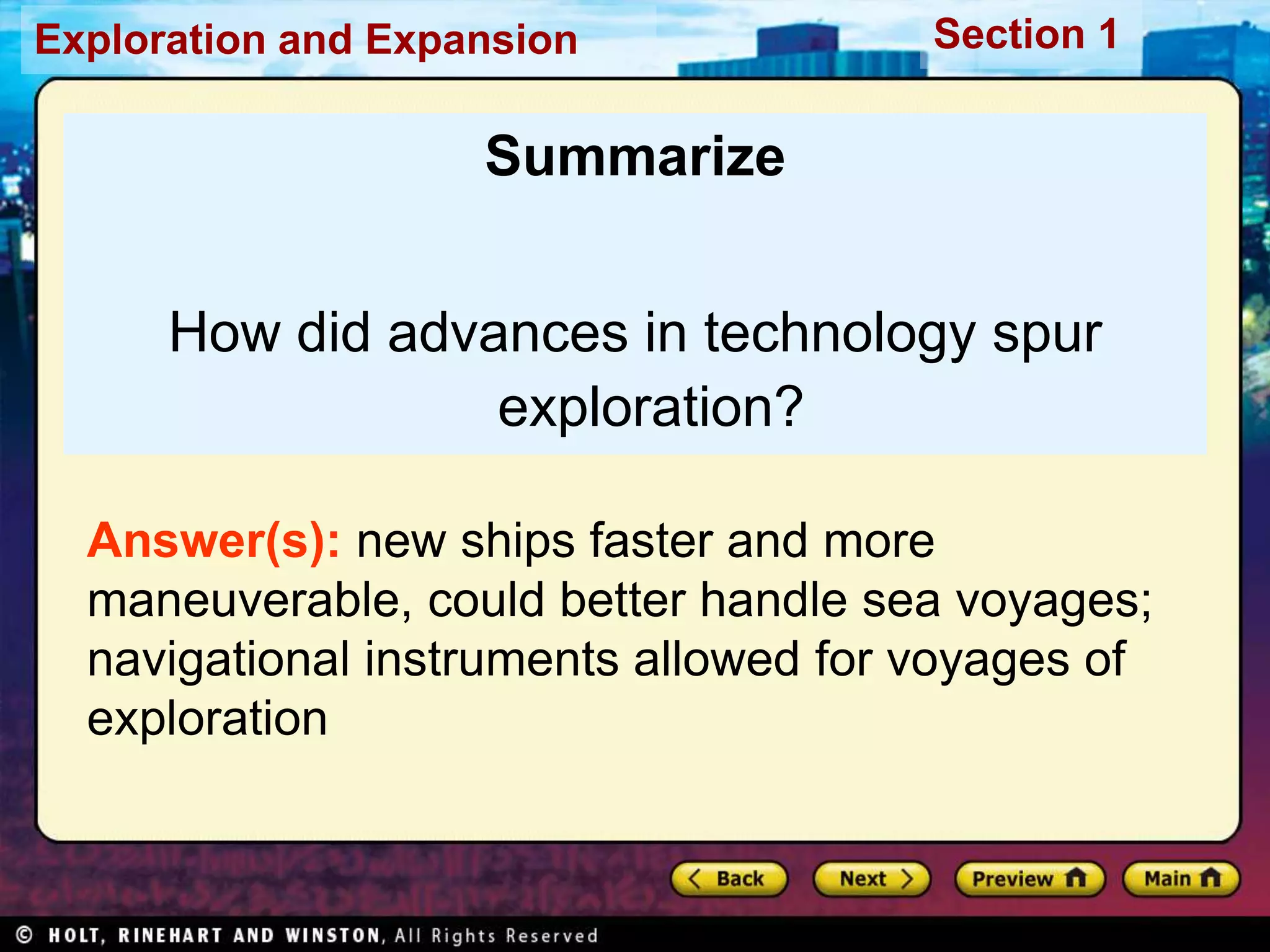 World History Ch. 16 Section 1 Notes | PPT