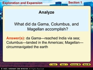World History Ch. 16 Section 1 Notes | PPT
