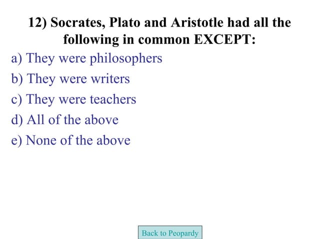 Ch1 s1 Greek Jeopardy | PPT