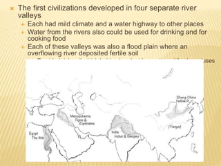 Ancient River Valley Civilizations | PPTX