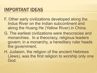 Ancient River Valley Civilizations | PPTX