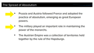 World History Absolutism | PPT