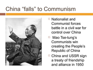 Wh cr cold war notes | PPT