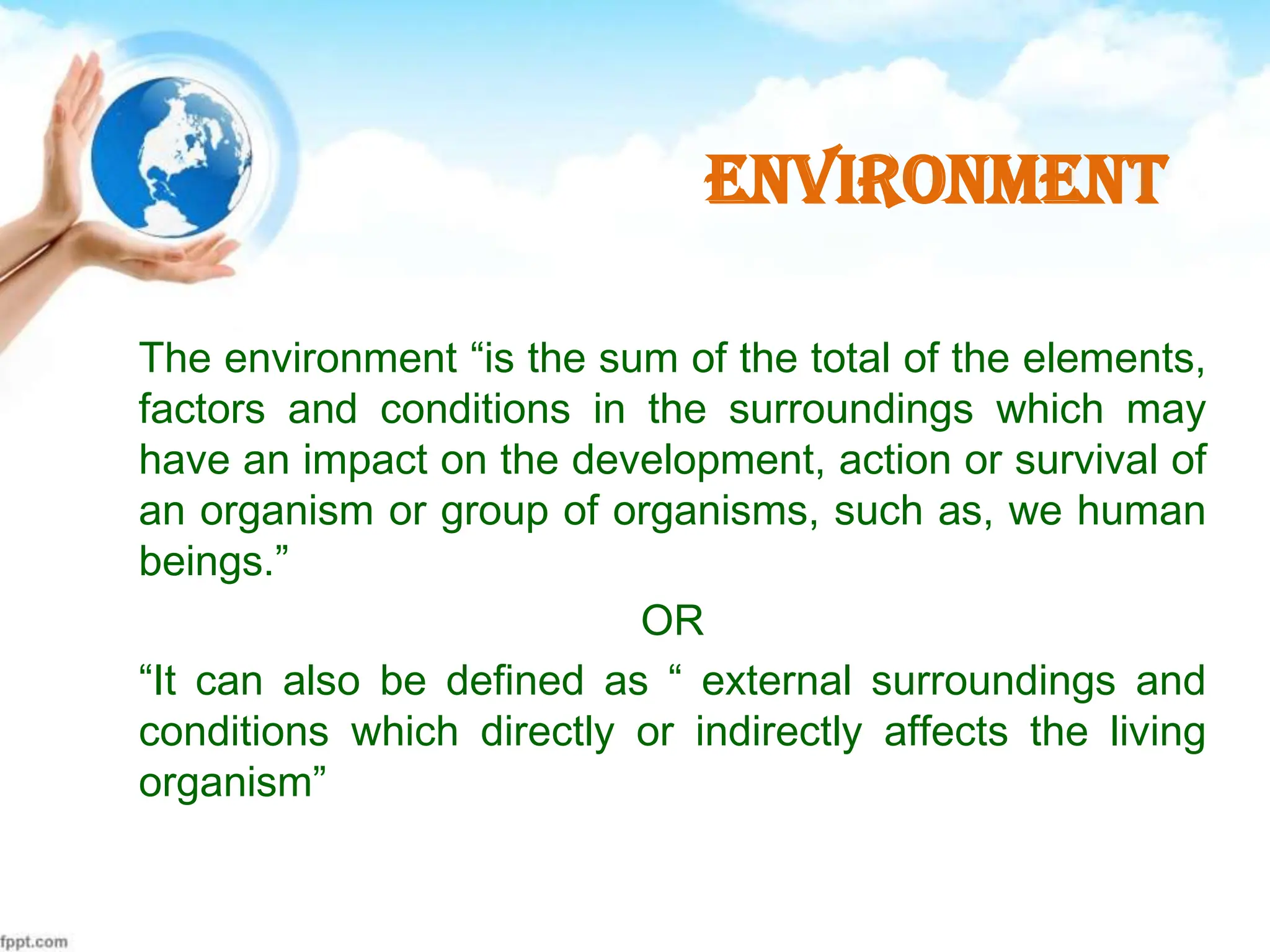 WORLD ENVIRONMENTAL DAY PRESENTATION DEEPANSHU | PPTX