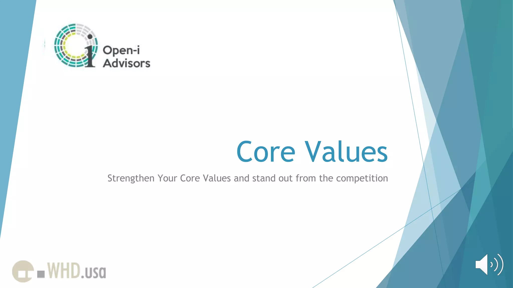 Defining Core Values for Success | PPTX