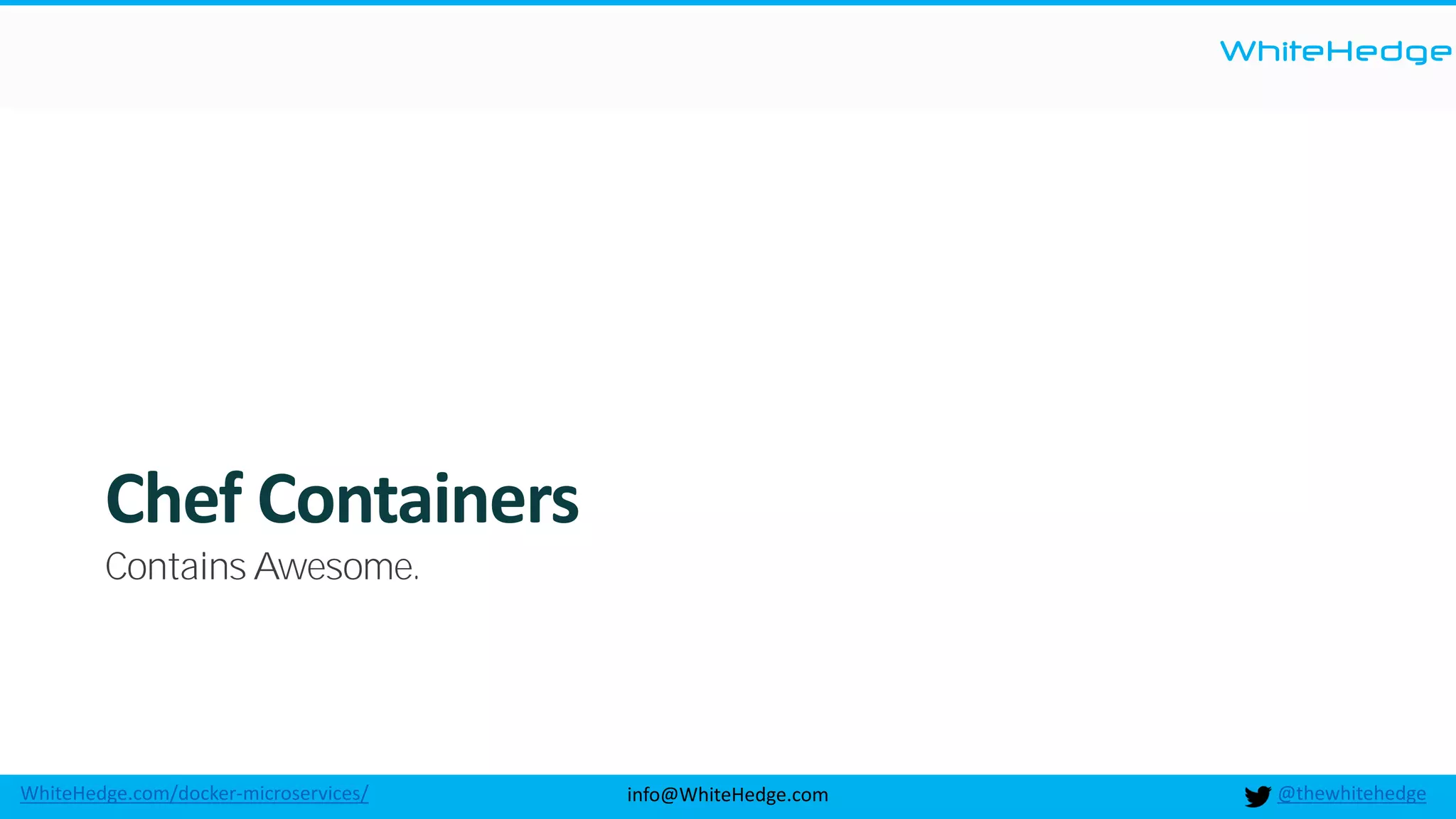 Effective DevOps by using Docker and Chef together ! | PPT