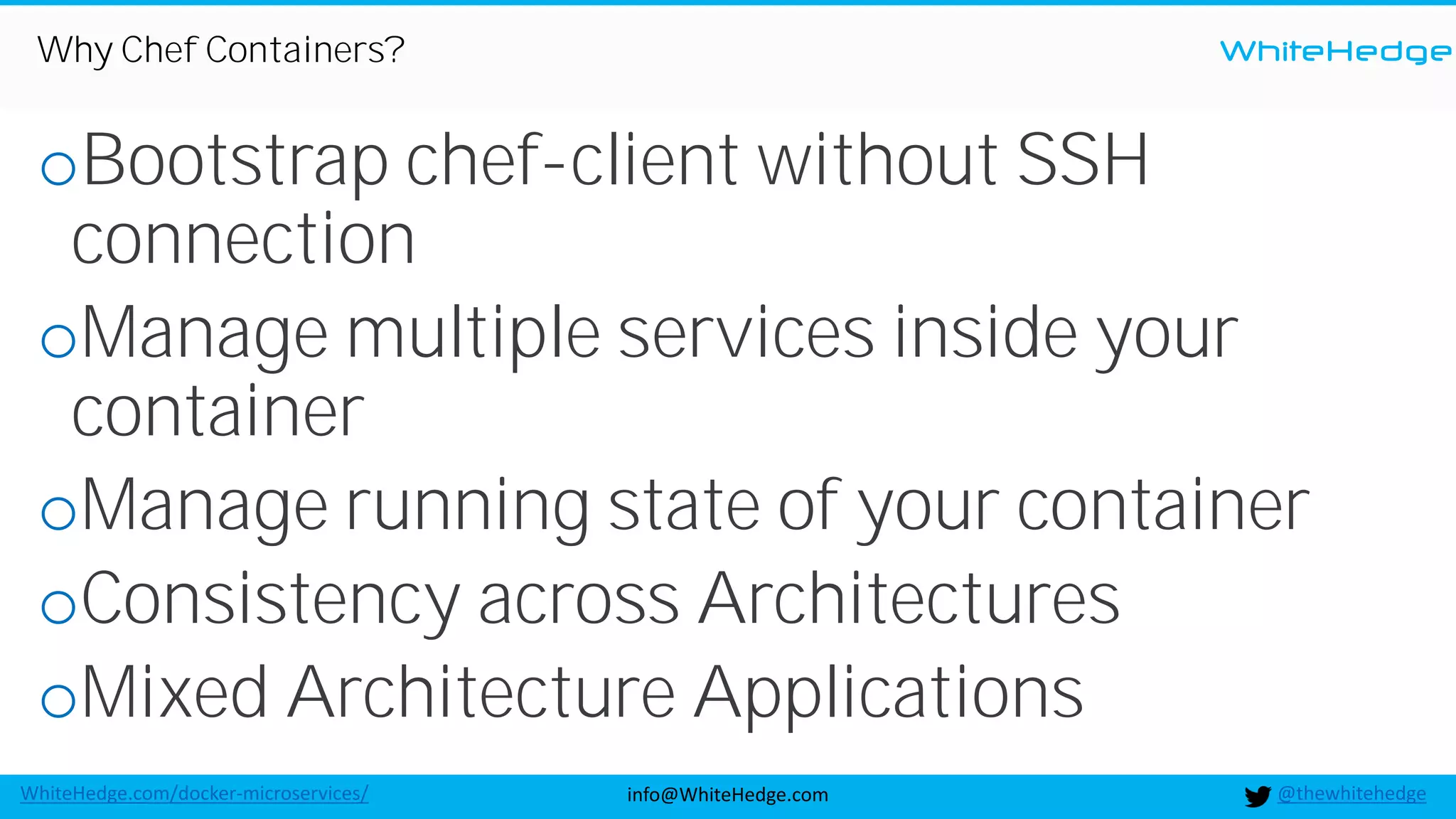 Effective DevOps by using Docker and Chef together ! | PPT