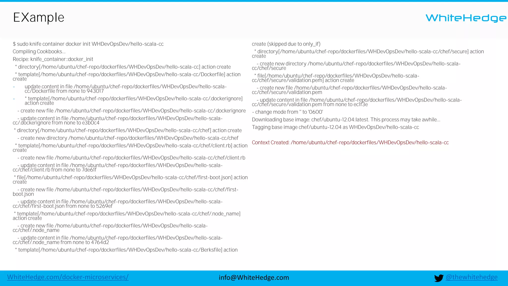 Effective DevOps by using Docker and Chef together ! | PPT