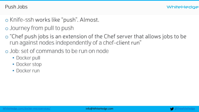 Effective DevOps by using Docker and Chef together ! | PPT
