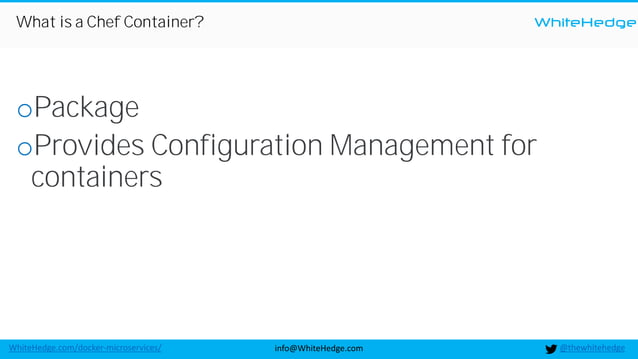 Effective DevOps by using Docker and Chef together ! | PPT