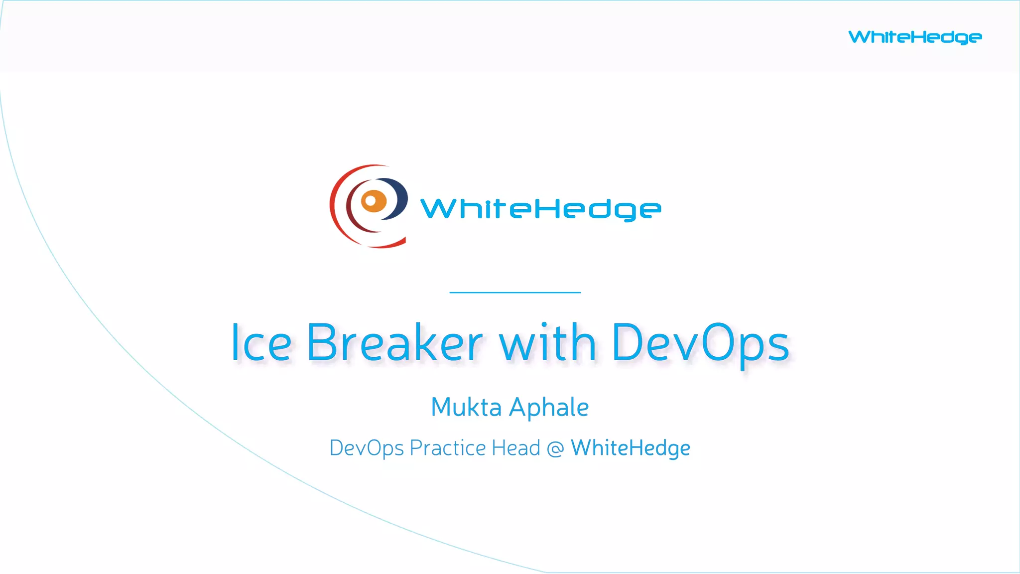 Icebreaker with DevOps | PDF