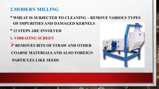 WHEAT-MILLING TECHNOLOGY AND WHEAT PROCESSED PRODUCTS | PPTX