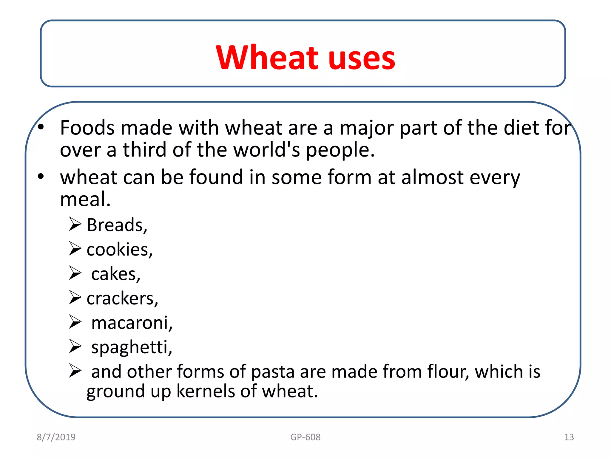 Wheat | PPTX