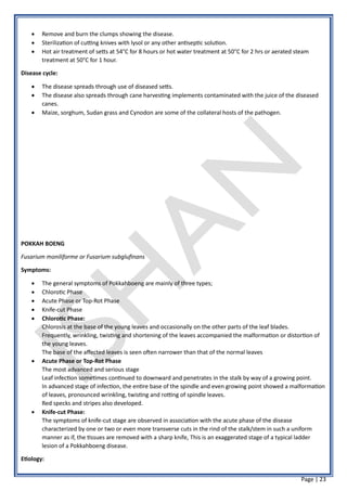disease of field and horticultural crops and their management-II | PDF