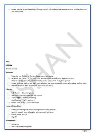 disease of field and horticultural crops and their management-II | PDF