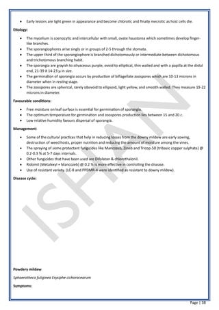 disease of field and horticultural crops and their management-II | PDF