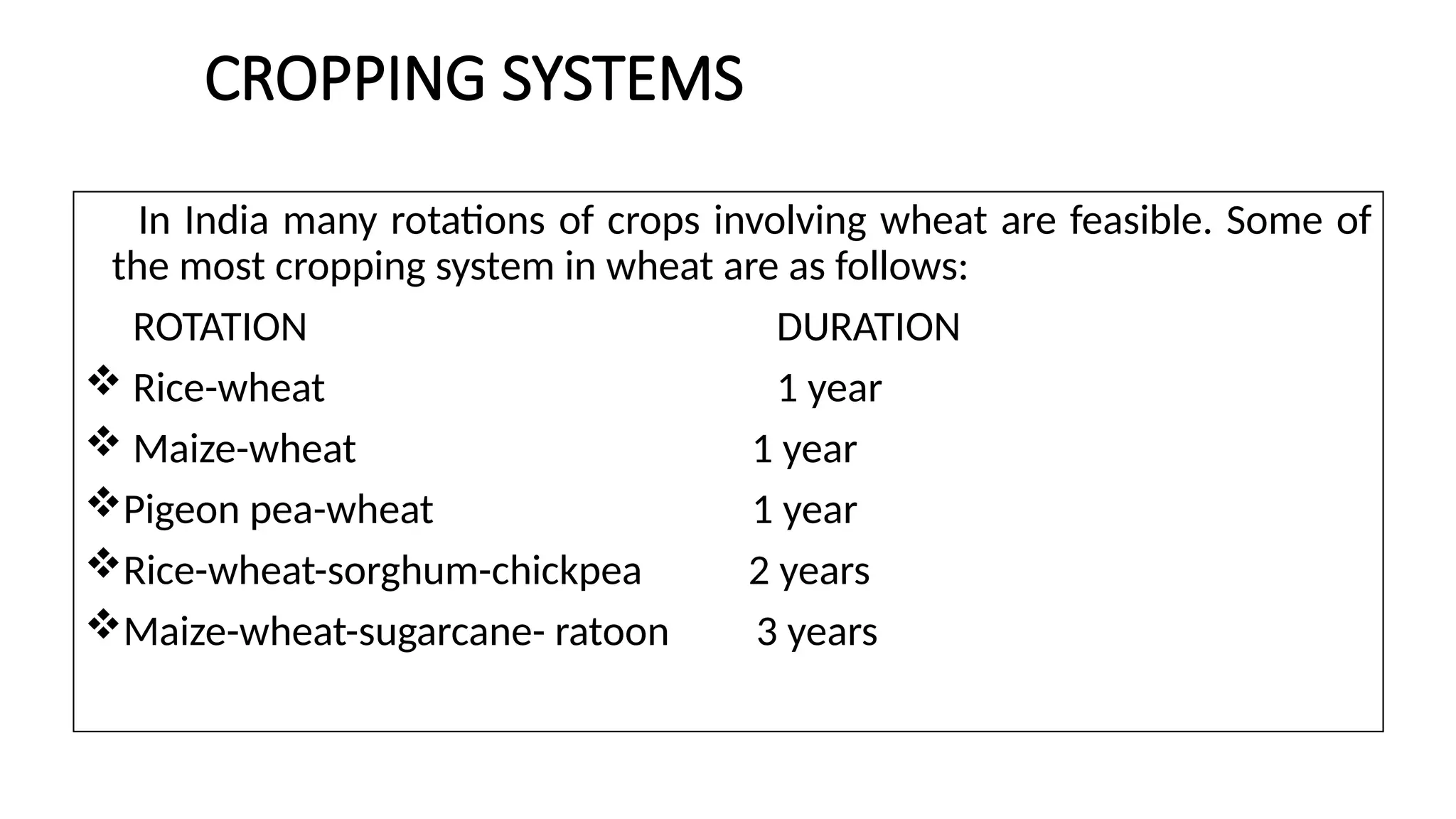 Wheat.pptx Crop production technology of wheat | PPTX