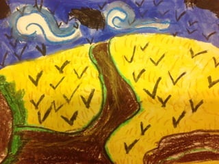Wheat field with crows | PPTX | Arts and Crafts | Hobbies & Interests