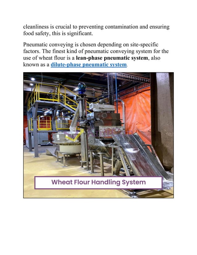 Wheat flour Handling Solution | PDF