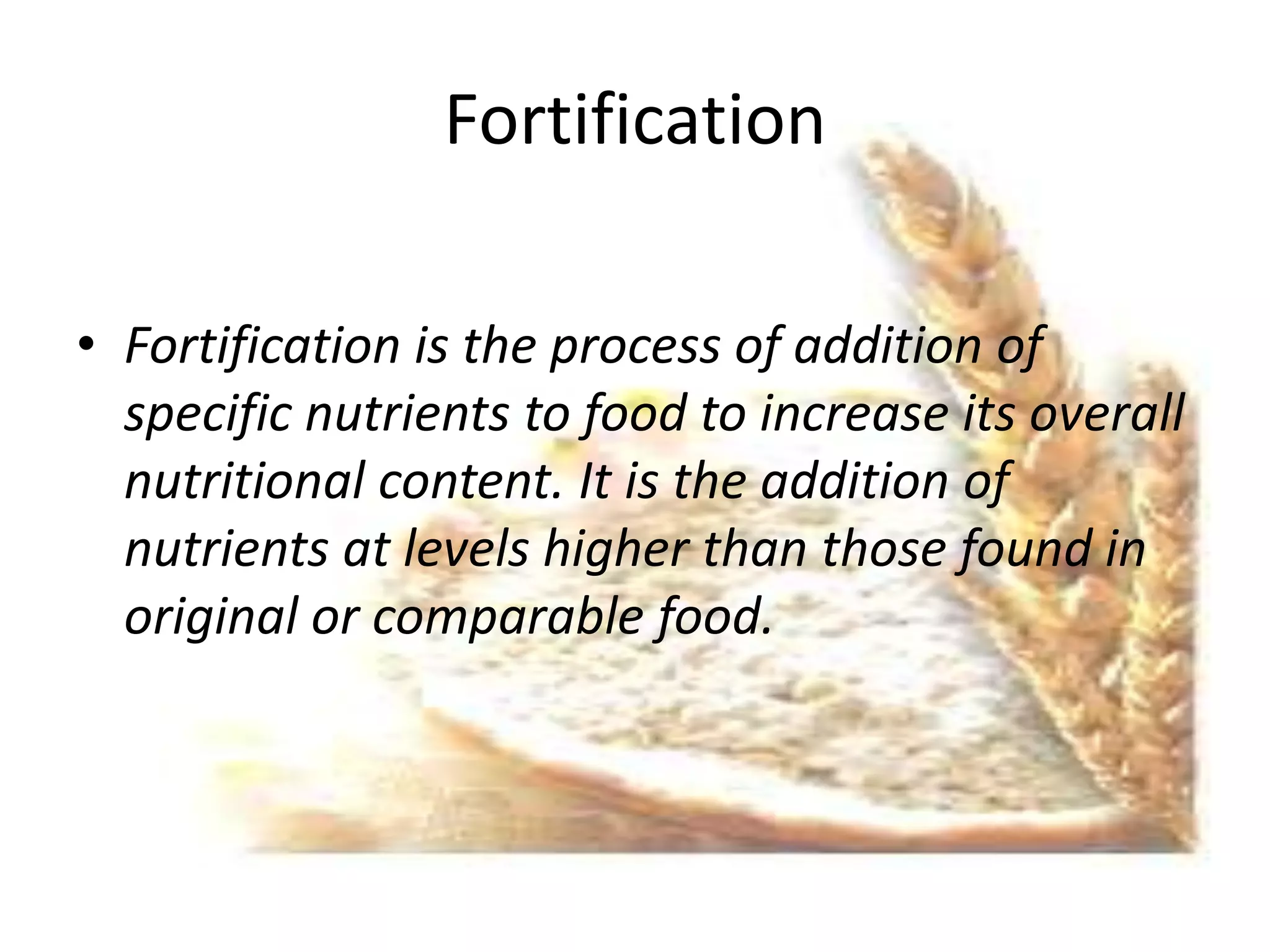 Wheat fortification in ahmedabad | PPTX