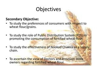 Wheat fortification in ahmedabad | PPTX