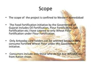 Wheat fortification in ahmedabad | PPTX