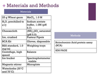 Wheat germ pre final | PPT