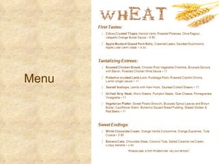 Wheat Powerpoint | PPT | Food & Drink