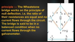 Wheatstone Bridge Apparatus