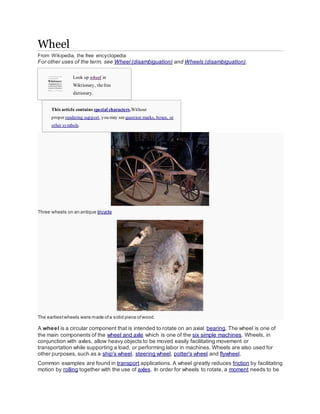Wheel | DOCX