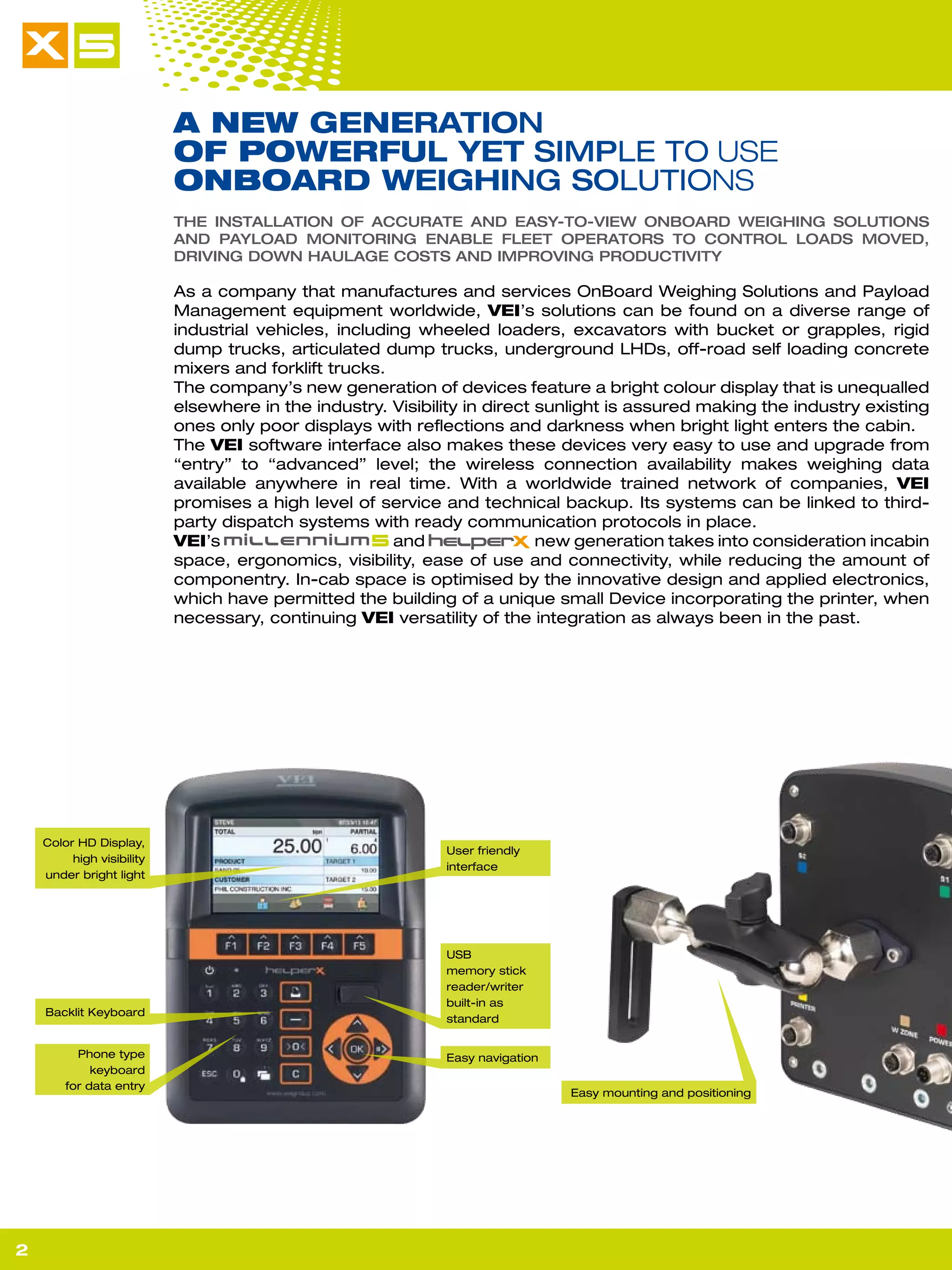 Wheel loader-weighing-system-catalog - Automatic Weighing Systems | PDF