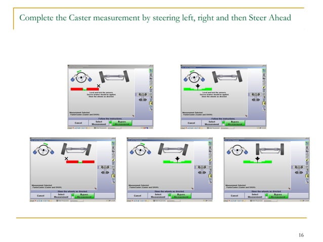 Wheel alignment sop hunter | PPT | Auto Technology | Automotive