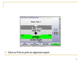 Wheel alignment sop hunter | PPT