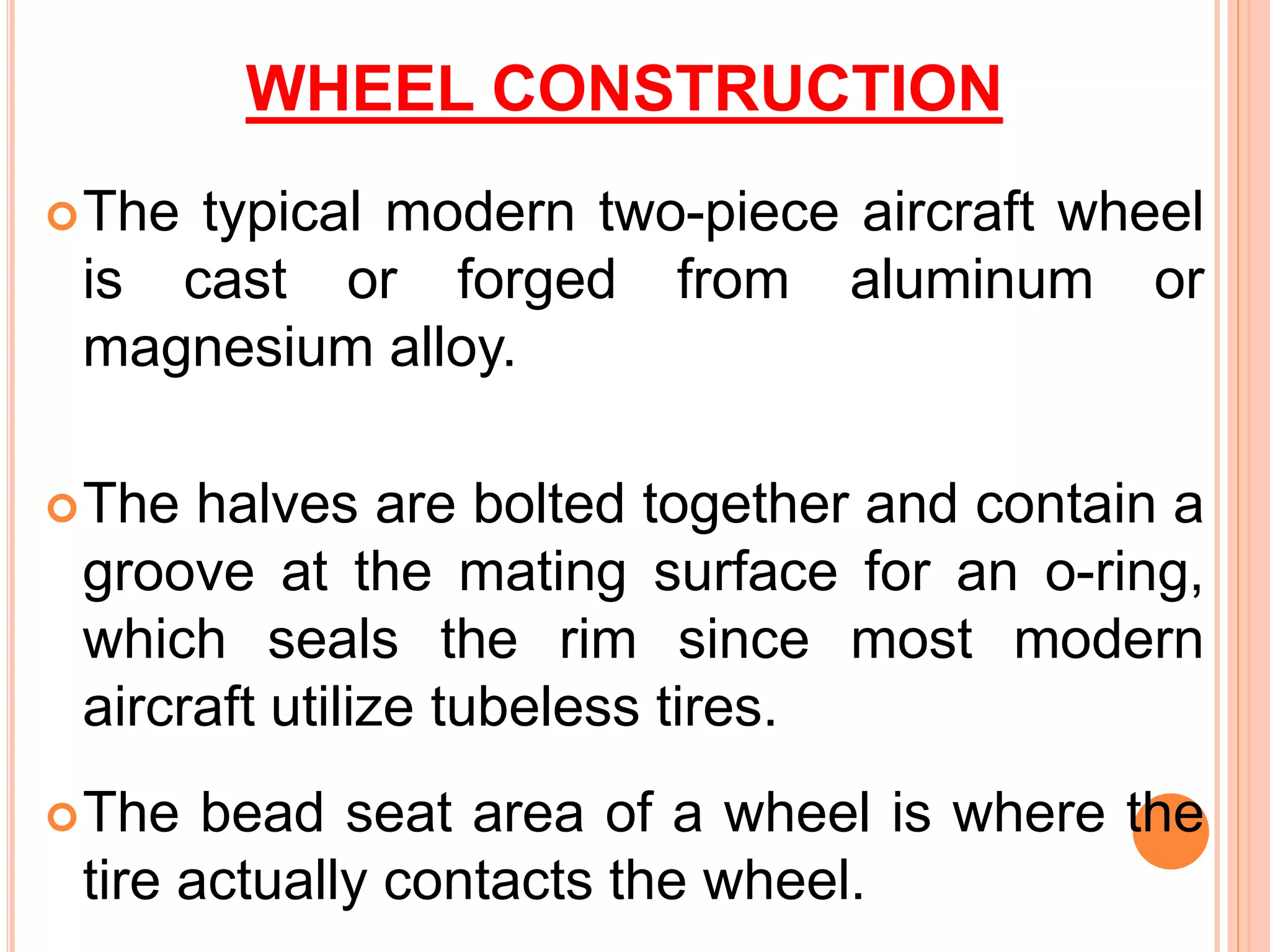 Aircraft Wheel and breaks | PPTX