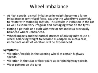 Wheel balancing for cars | PDF