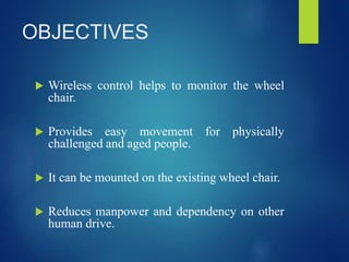 eye and voice controled Wheel chair | PPT