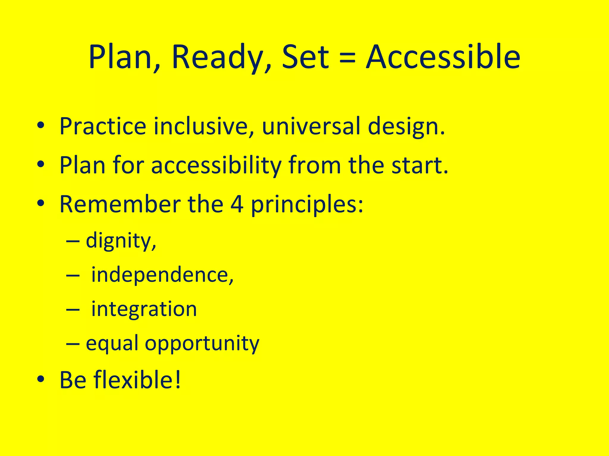 Wheelchair accessibility-action-plan | PDF