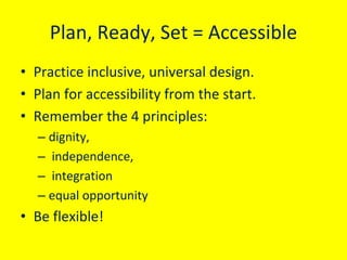 Wheelchair accessibility-action-plan | PDF