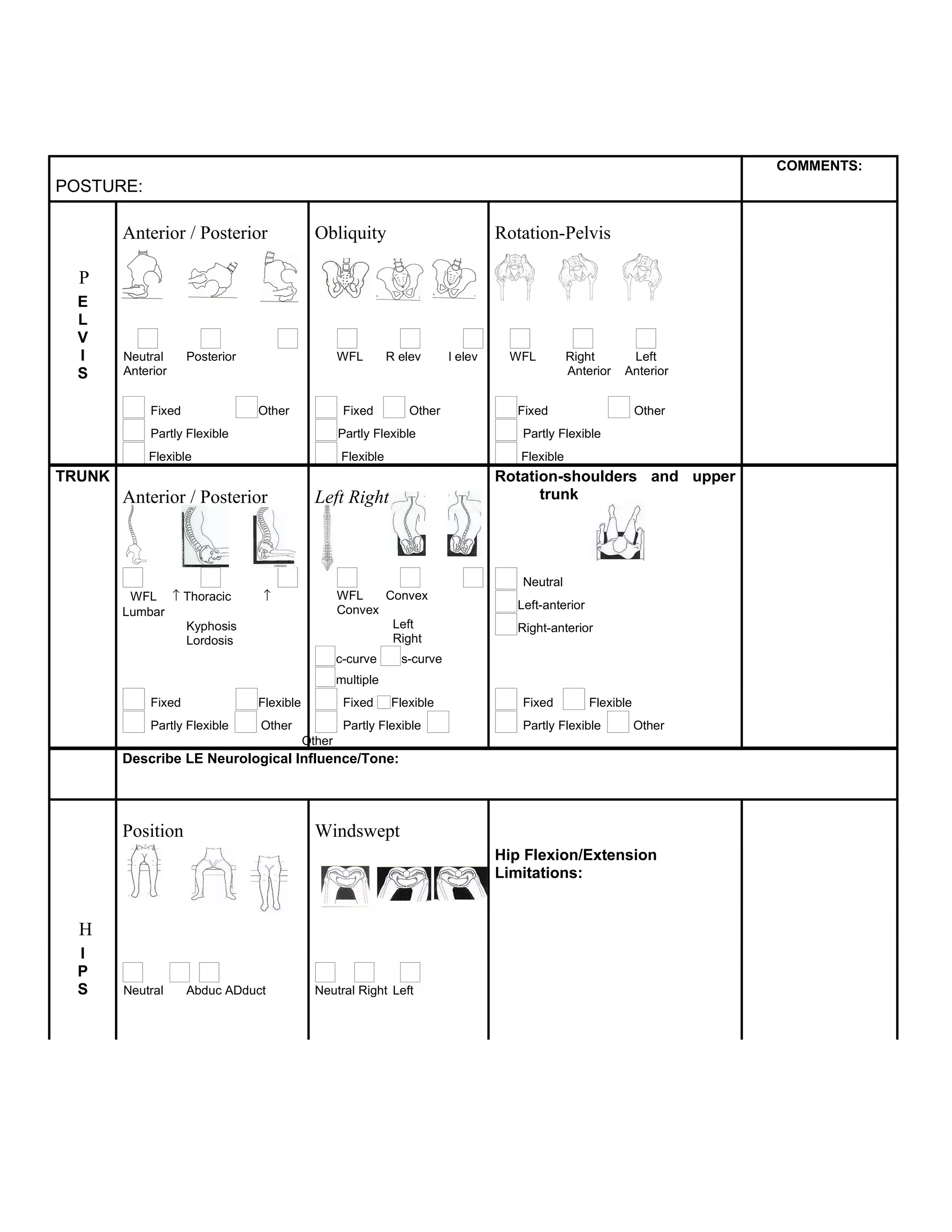 Wheel chair assessment Form | DOC