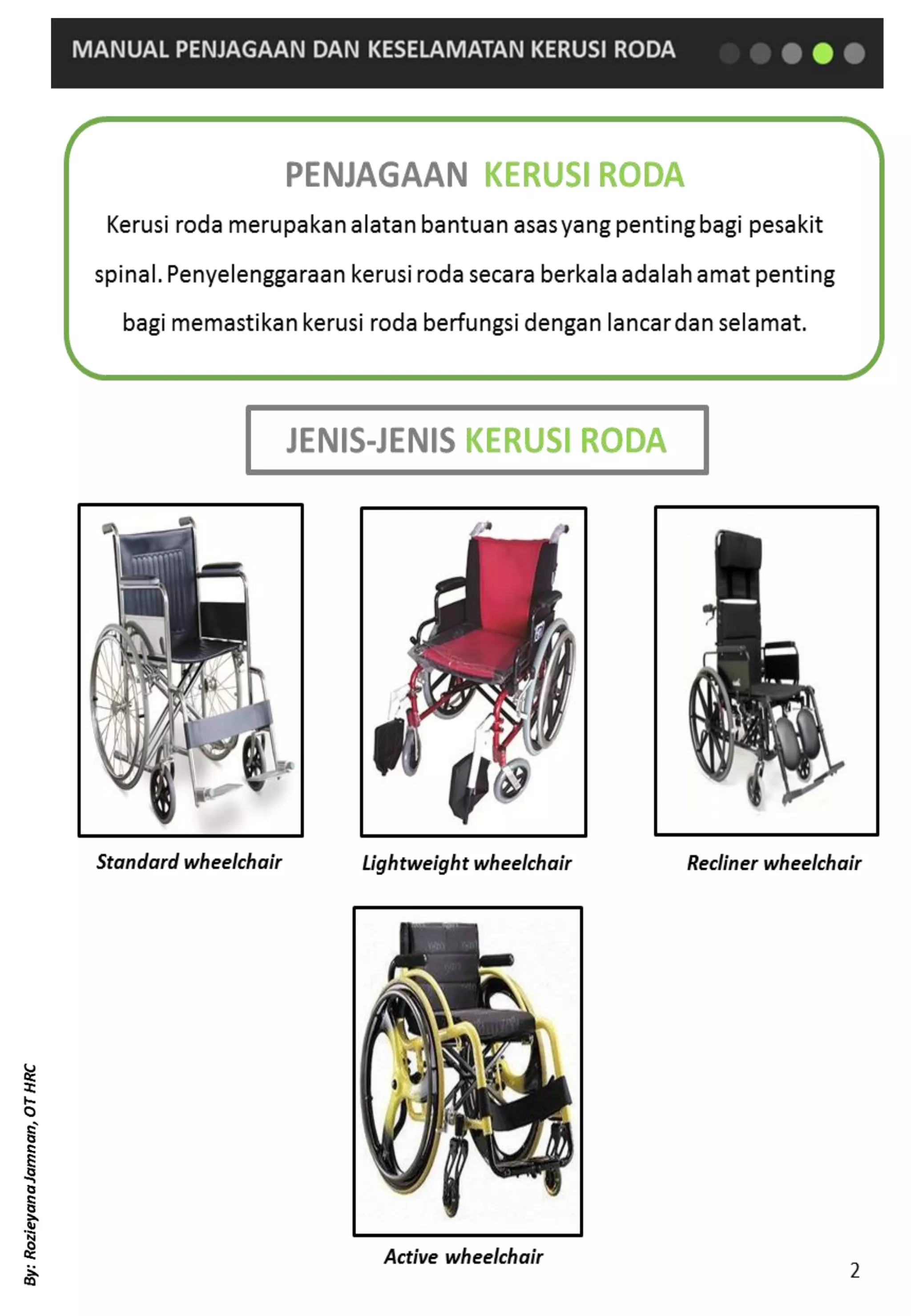 Wheelchair care & safety booklet | PDF
