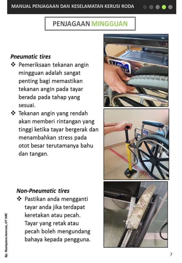 Wheelchair care & safety booklet | PDF