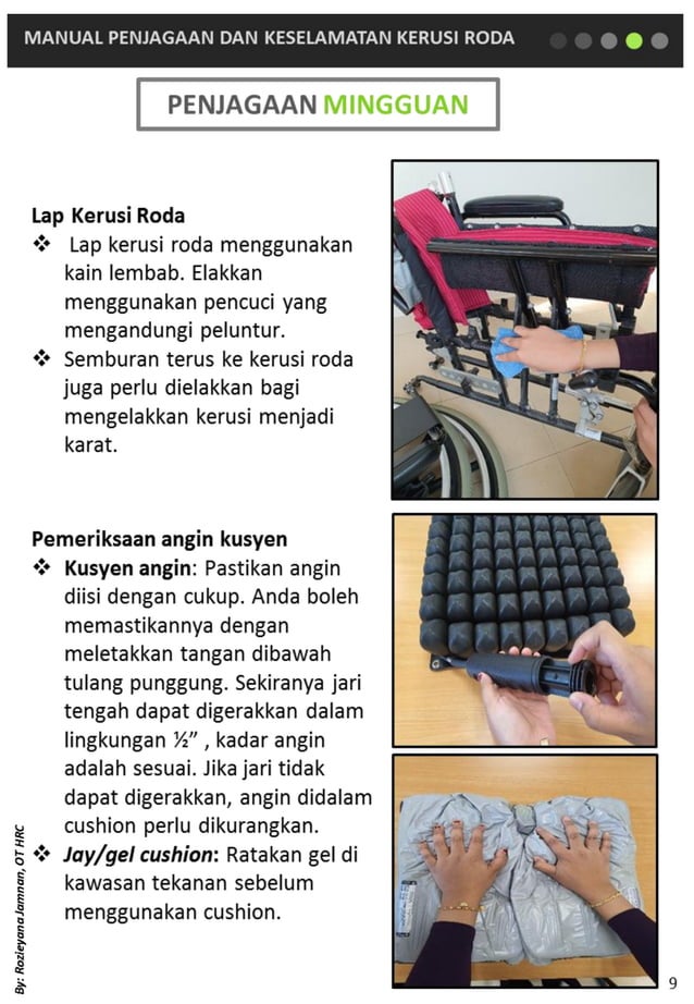 Wheelchair care & safety booklet | PDF