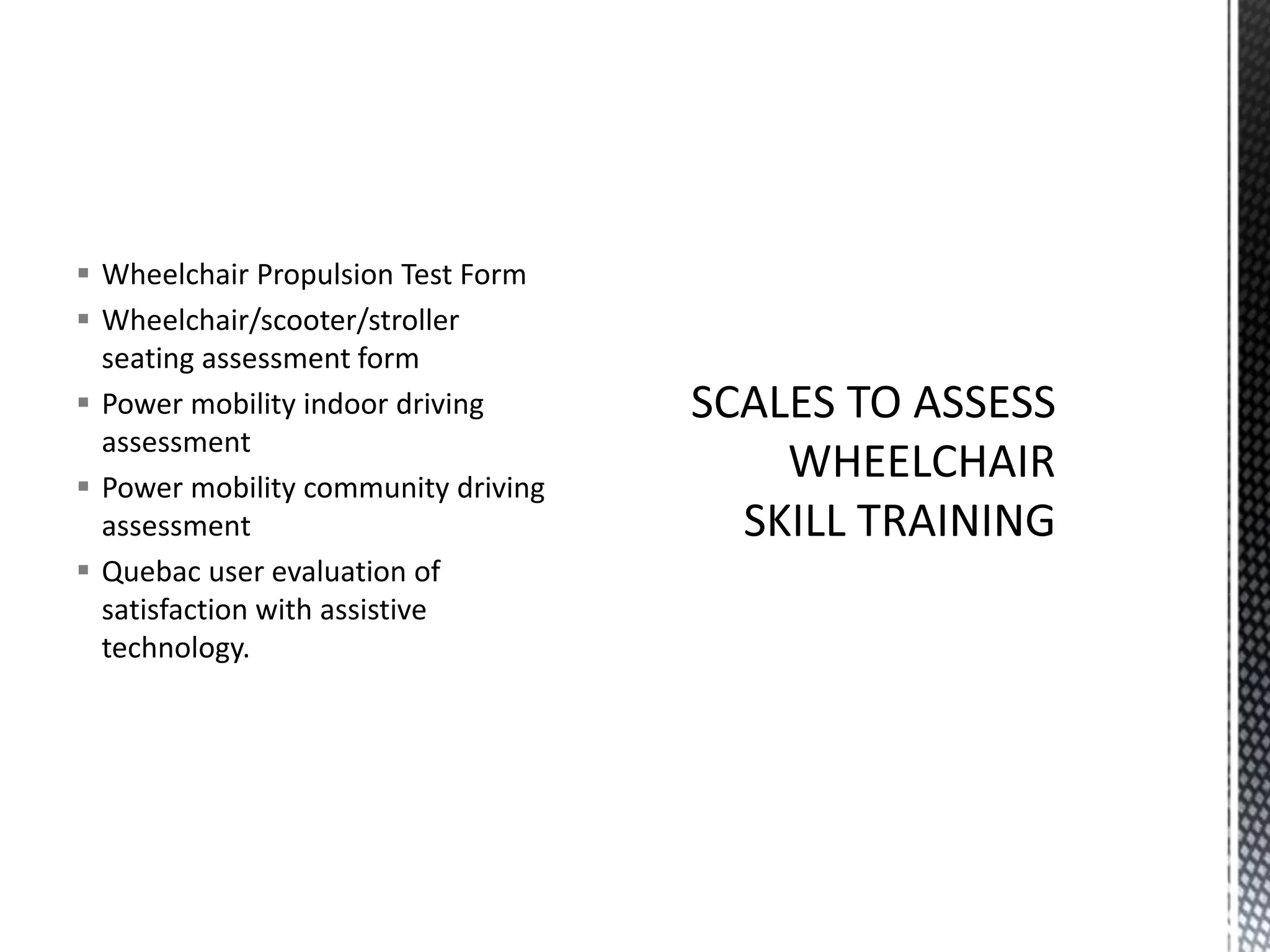Wheelchair ppt | PPTX