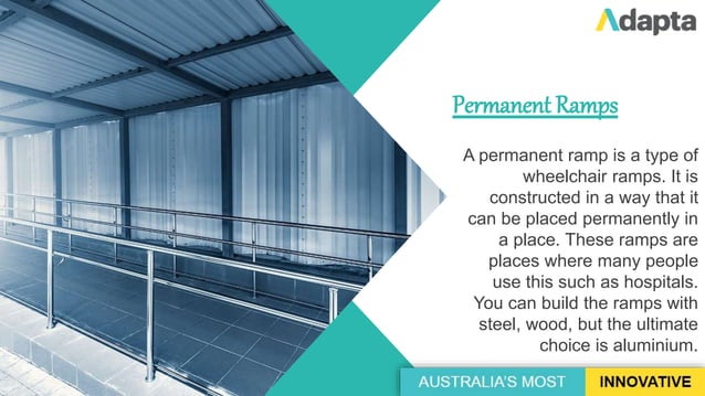 Wheelchair Ramps: 3 Types to Look Into | PPTX | Travel Accessories | Travel