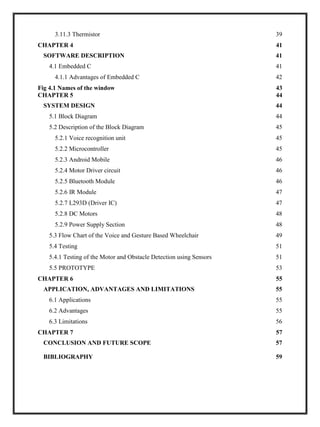 Voice and touchscreen operated wheelchair report. | PDF