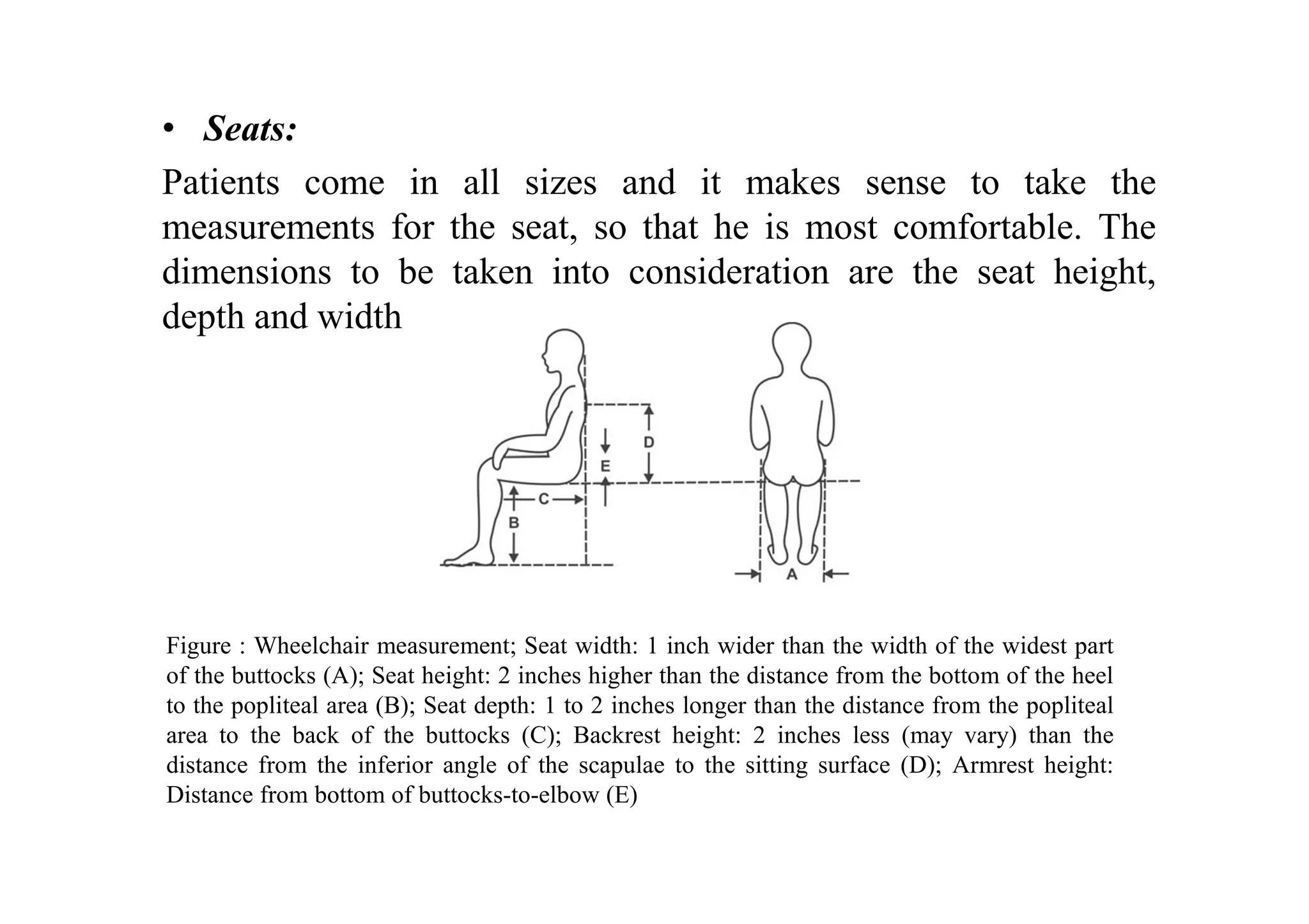 Wheelchairs - Types and Parts | PDF