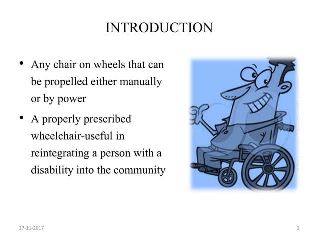 Wheelchair | PPTX