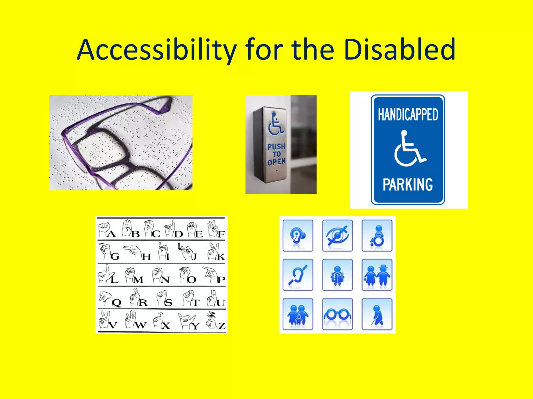 Wheelchair accessibility awareness | PDF