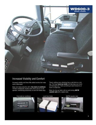 Wheel Dozers - WD600-3 | PDF