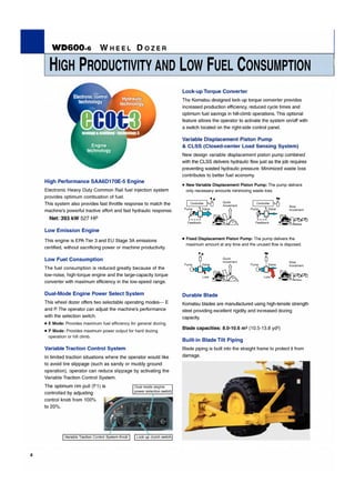 Wheel Dozers - WD600-6 | PDF